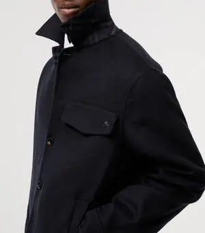 Burberry Wool Shacket Overshirt