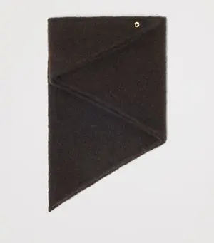 Maje Yak-blend Scarf - Brown
