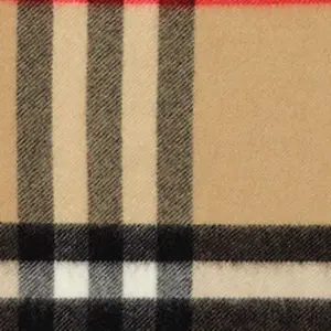 Burberry Cashmere Reversible Check Scarf - Beige