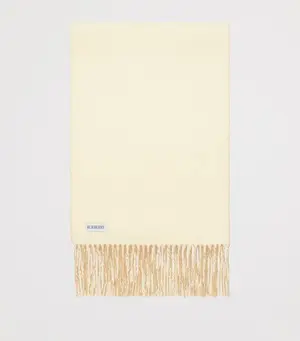 Burberry Cashmere Reversible Knight Scarf
