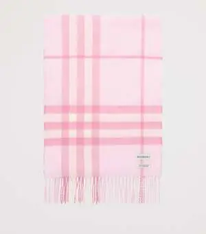 Burberry Cashmere Check Scarf