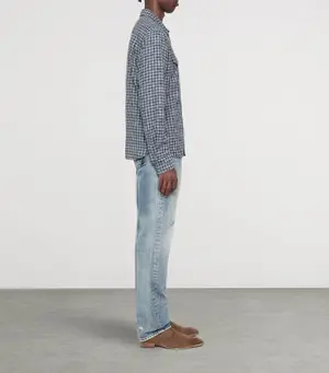 ALLSAINTS Organic Cotton Check Court Shirt