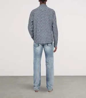 ALLSAINTS Organic Cotton Check Court Shirt