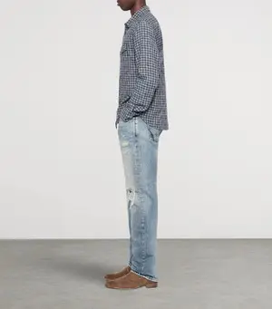 ALLSAINTS Organic Cotton Check Court Shirt