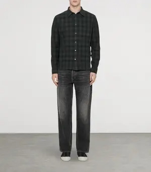 ALLSAINTS Organic Cotton Check Bower Shirt