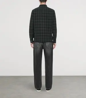 ALLSAINTS Organic Cotton Check Bower Shirt