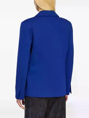 SEMICOUTURE Jorie Double-breasted Pleated-detail Jacket