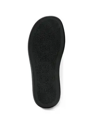 Bogner Portofino Criss-cross Strap Sandals - Black