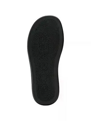 Bogner Portofino Criss-cross Strap Sandals - Black