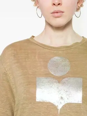 MARANT ETOILE Zewel Logo-print T-shirt