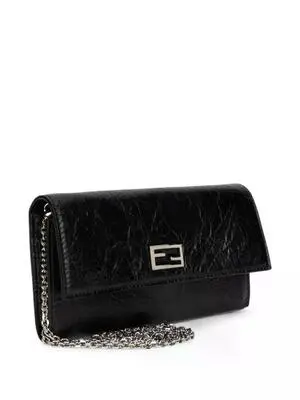 Fendi Crinkled Mini Shoulder Bag