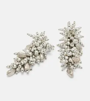 SELF-PORTRAIT Beaded Drop Earrings