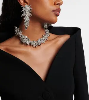 SELF-PORTRAIT Beaded Drop Earrings