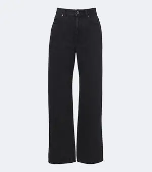 Loewe Anagram Straight Jeans - Black