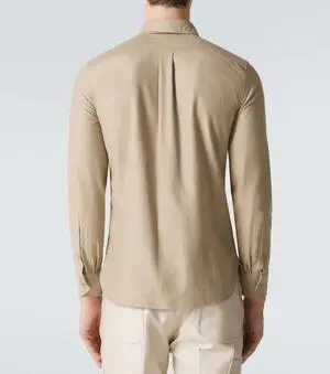 TOM FORD Cotton Moleskin Shirt