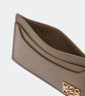 Loewe Anagram Leather Card Holder