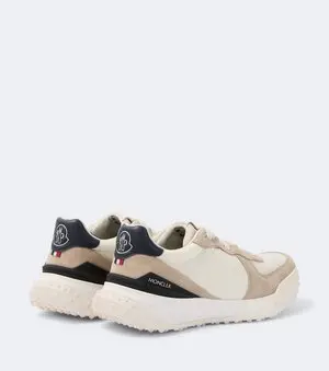 Moncler Corso Suede-trimmed Quilted Sneakers