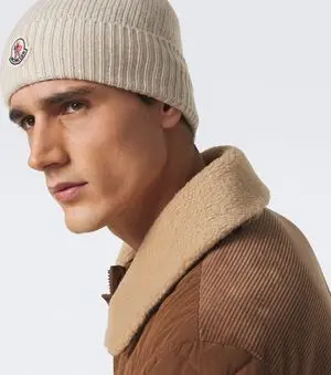Moncler Wool And Cashmere Beanie