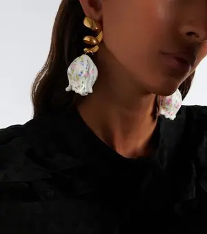 Chloé Bloomcraft Drop Earrings