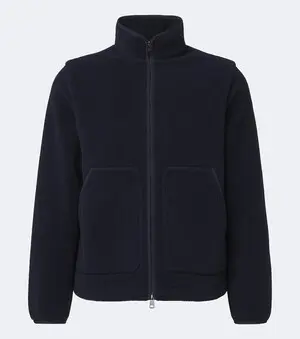 Moncler Fleece Jacket - Blue