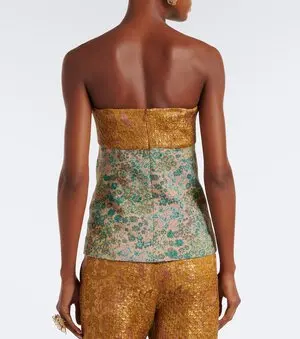 Dries Van Noten Jacquard Bustier