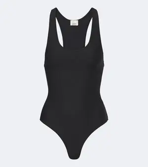 Isabel Marant Étoile Adalia Jersey Bodysuit - Black