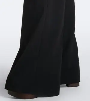 Chloé Virgin Wool Wide-leg Pants