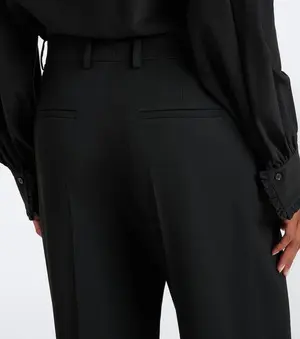 Chloé Virgin Wool Wide-leg Pants