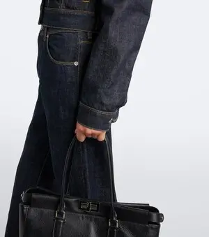 Fendi Cropped Denim Jacket