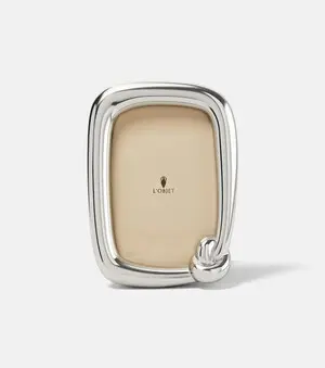 L'Objet X Jessica Mccormack Knot Small Picture Frame - Silver