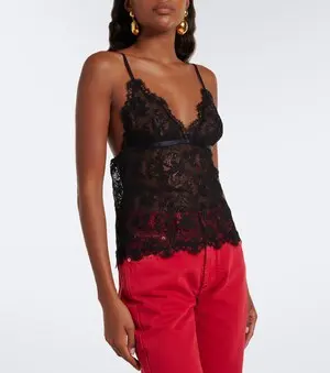 Isabel Marant Étoile Adiena Silk-blend Lace Camisole