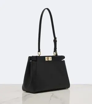 Fendi Peekaboo® Small Leather Tote Bag