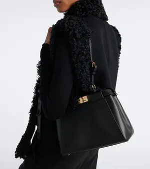 Fendi Peekaboo® Small Leather Tote Bag