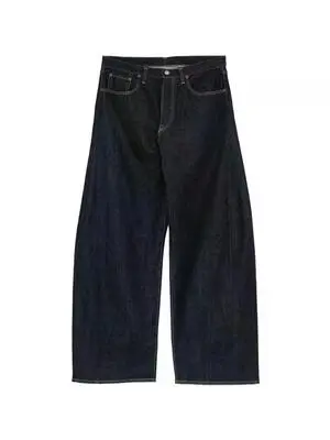 SSSTEIN Deformation Wide-leg Jeans - Blue