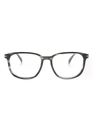 DB EYEWEAR BY DAVID BECKHAM Db 1017 Square-frame Glasses - Grey