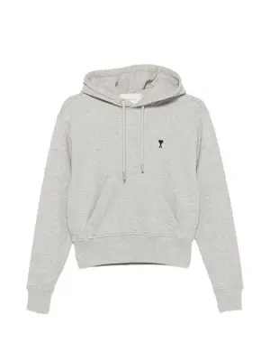 AMI Paris De Coeur Cotton Hoodie