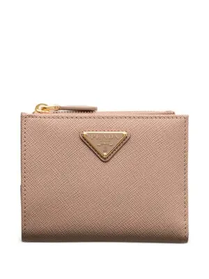 Prada Small Leather Wallet - Pink