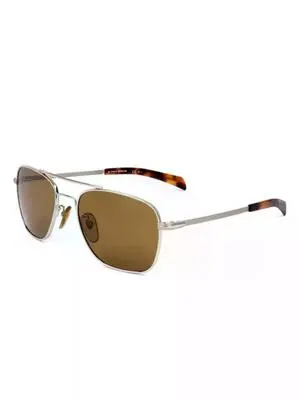 DB EYEWEAR BY DAVID BECKHAM Navigator-frame Sunglasses - Silver