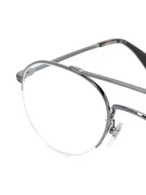 DB EYEWEAR BY DAVID BECKHAM Top Bar Aviator Frame Glasses
