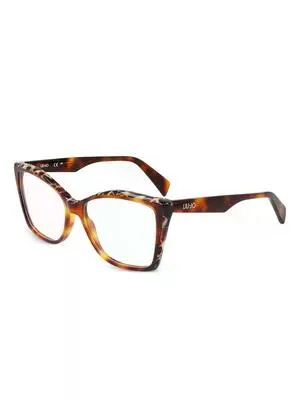 Liu Jo Marbled-pattern Glasses - Brown