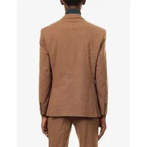 TED BAKER X THE GENTLEMAN Ted Baker X The Gentlemen Puppytooth Wool-blend Blazer