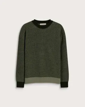 FRIZMWORKS Rollneck Ringer Knit In | Size: | Nylon/acrylic/wool | End Clothing - Olive