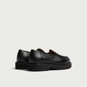 JACQUES SOLOVIERE Moli Grain Lug Loafer