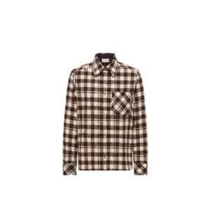 Moncler Wool Shirt - Brown