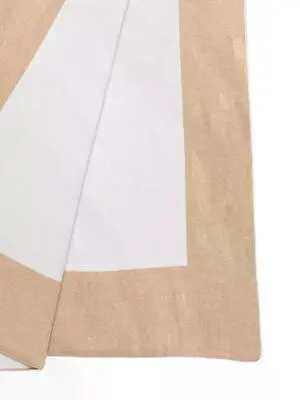 GRAN SASSO Colour-block Blanket