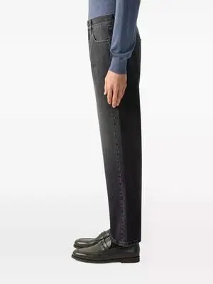 Zegna Dark Cotton Roccia Jeans