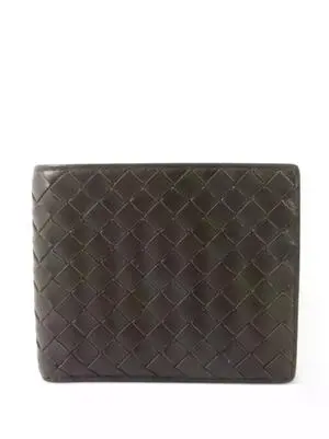 Bottega Veneta Intrecciato Bifold Wallet - Brown