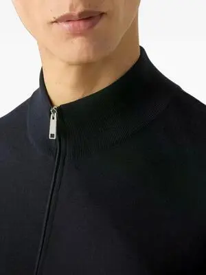Zegna Trofeo 15milmil15 Wool Full Zip Cardigan