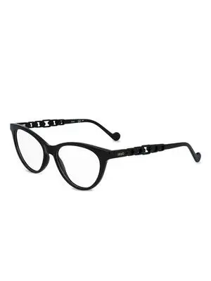 Liu Jo Logo-print Glasses - Black