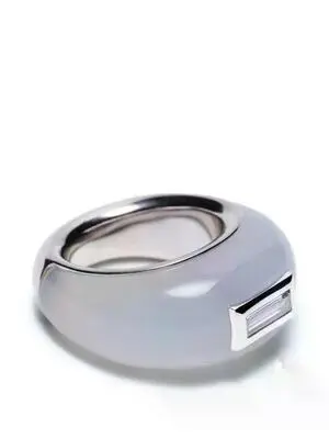 LUMINOUS 27 Marguerite Chalcedony And Diamond Ring
